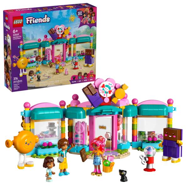 ・PRETEND PLAYSET FOR KIDS - This Heartlake City Candy Store for girls and boys ages 6 and up comes with 2 minidolls, a m...