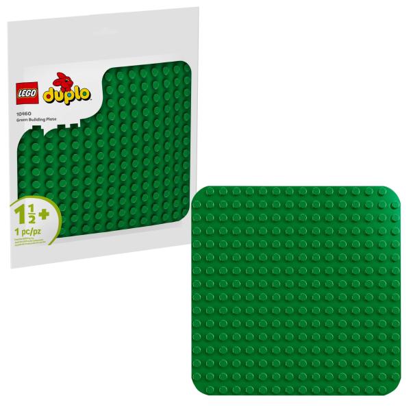 ・LEGO DUPLO DISPLAY - The green base plate toy gives preschoolers ages 18 months and up a sturdy base for displaying and...
