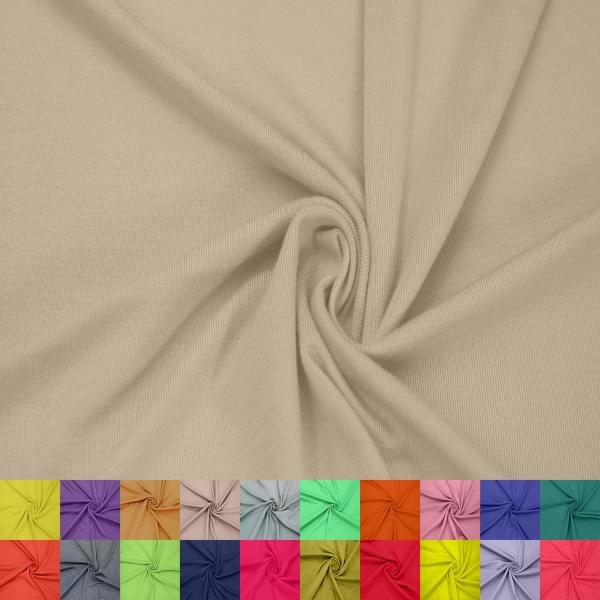 ・A 95% rayon and 5% spandex jersey knit fabric is a blend that combines the softness and breathability of rayon with str...