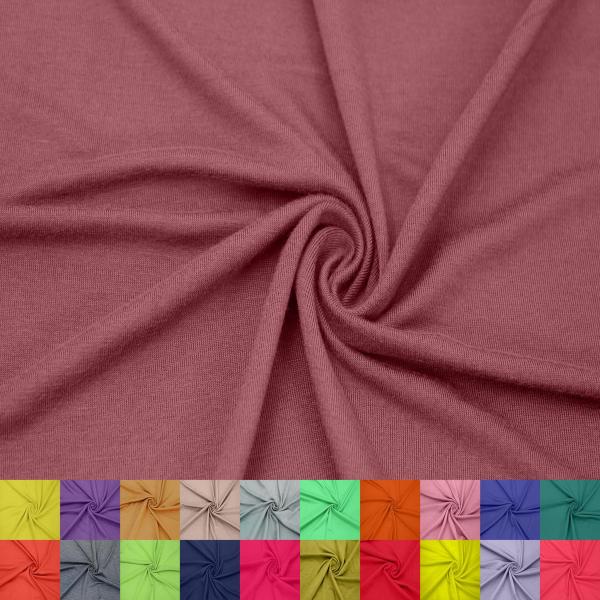 ・A 95% rayon and 5% spandex jersey knit fabric is a blend that combines the softness and breathability of rayon with str...