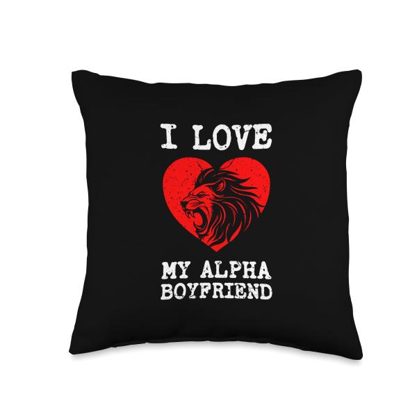 ・I Love My Alpha Boyfriend. I Heart My Alpha Boyfriend - this hilarious and trendy grunge / distressed design shows a li...