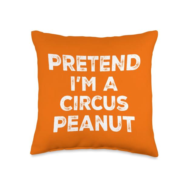 ・Pretend I'm A Circus Peanut Lazy Halloween Costume, Grunge Distressed Design. This outfit is meaningful on Birthday, Ch...