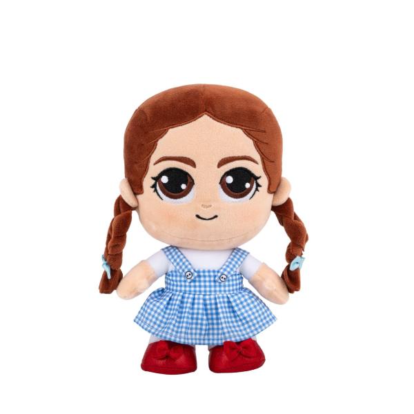 ・DOROTHY PLUSH This adorable plush features Dorothy in her iconic blue dress and ruby red slippers. It captures her adve...