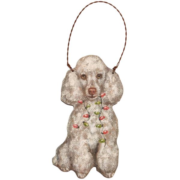 ・プードルホリデーオーナメント:ペットとクリスマスへの愛を組み合わせた魅力的なプードルをテーマにしたホリデーデザインの形にカットされた素朴な木製オーナメント。・自分で作る:ペットの名前と詳細でパーソナライズできる背面に空白の天然木が特徴です...