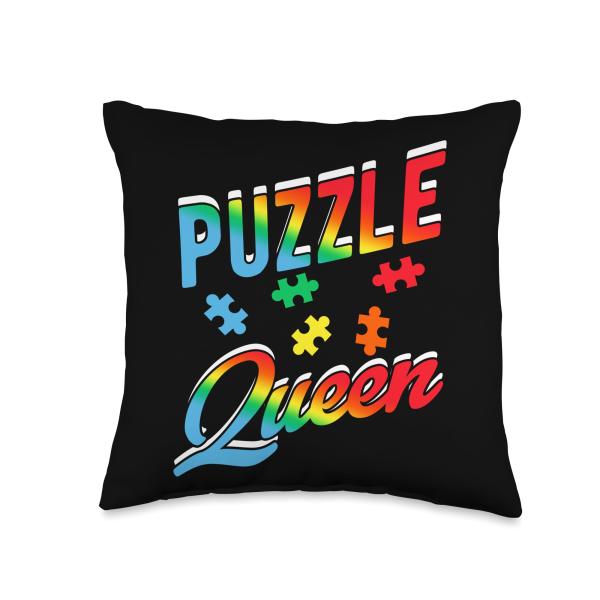 ・Puzzle Queen. Perfect for those who love solving jigsaw puzzles and consider themselves royalty in the hobby.・Puzzle Qu...