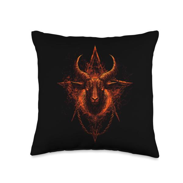 ・A Occult design featuring a satanic goat and the imagery of Baphomet and Satan. Perfect for those who love gothic, occu...