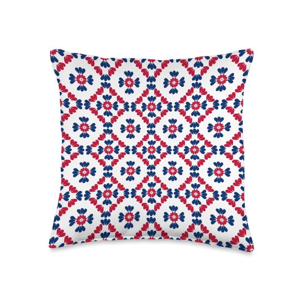 ・This vintage-inspired flower mosaic pattern features a floral motif. The vibrant colors and retro aesthetic evoke a sen...