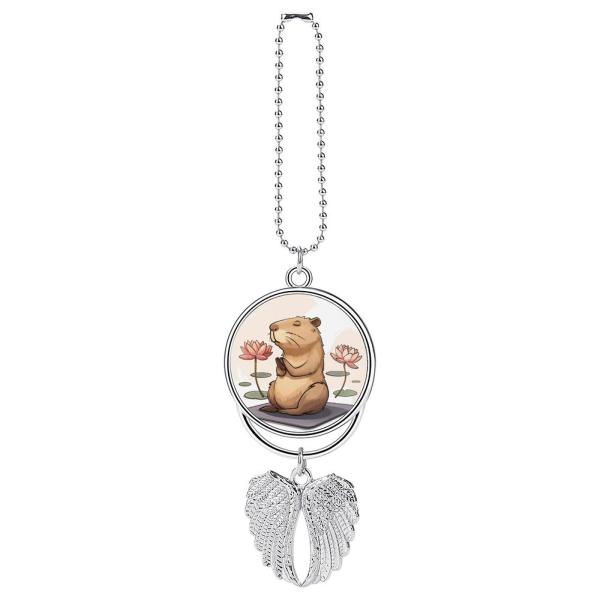 ・Elegant Design ＆ Ideal Size: This stylish car pendant is perfectly sized at 1.8 inches in length with a 6.7-inch chain,...