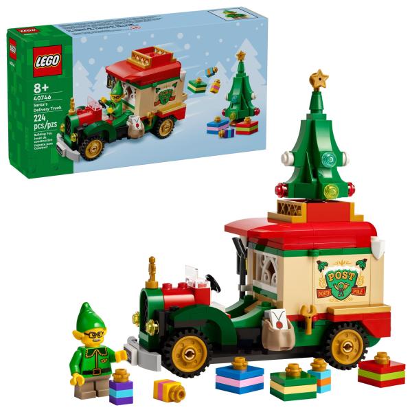 ・CHRISTMAS TOYS FOR KIDS - Ho ho ho! Kids can help Santa bring holiday magic home with the LEGO Santa's Delivery Truck (...
