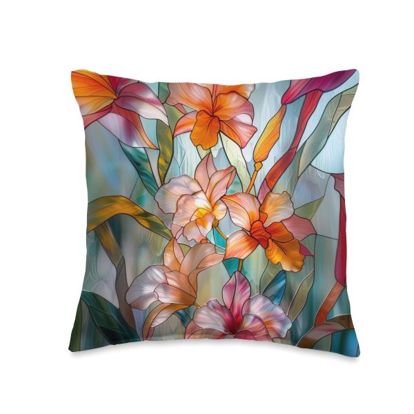 ・Summer Mosaic Collage Stained Wildflowers Mosaic Boho Floral Aesthetic Cottagecore Retro Preppy Collage inspired by the...