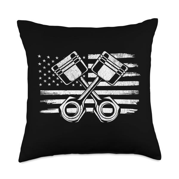 ・Grab This Piston Engine Part USA Flag Design. great for a car guy auto car mechanic or auto repairman. Express love for...