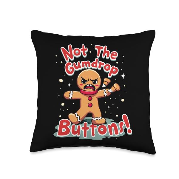 ・Not The Gumdrop Buttons! Gingerbread. Vibrant character design perfect for expressing a playful sense of humor.・Gingerb...