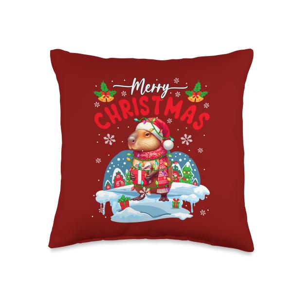 ・This Merry Christmas Santa Capybara Xmas Box Costume Colorful costume is for dad, mom, grandma, grandpa, uncle, aunt, a...