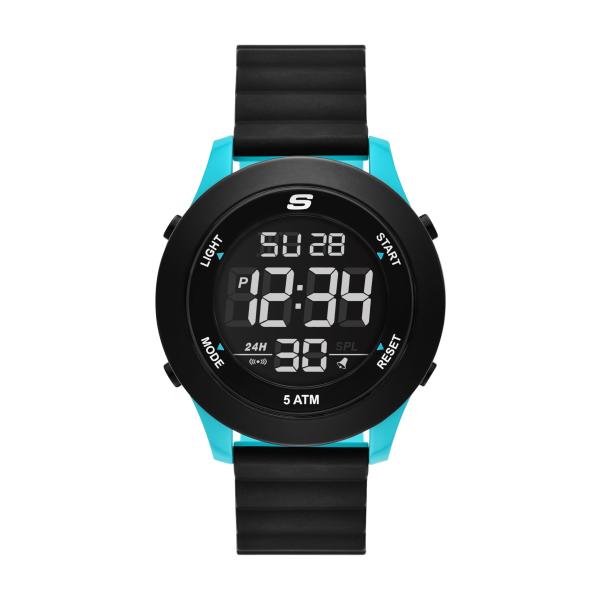 ・Making every moment a breeze, this Skechers Slip-Ins Rosencrans digital watch features an easy-on, easy-off dual-tone b...