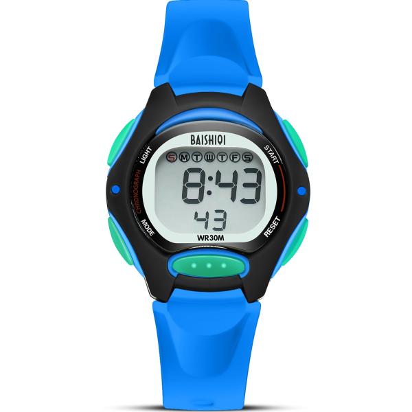 ・?【Multi-function children's watch】: The children's watch has practical functions such as alarm clock, stopwatch, calend...