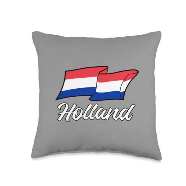 ・Netherlandish flag of Holland is great for a person from Amsterdam who loves European travel, retro graphic tees, cool ...