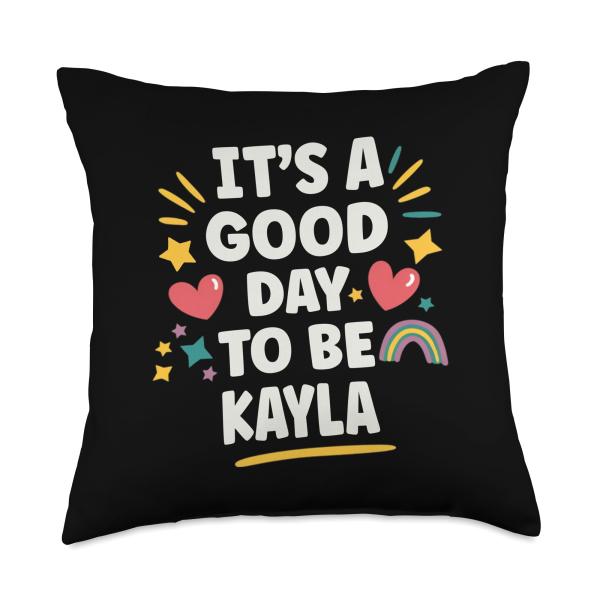 ・Fun ＆ Popular Trendy It's A Good Day To Be Kayla personalized name gift. Meme funny gift for Women, Kids. Gift for Mom,...