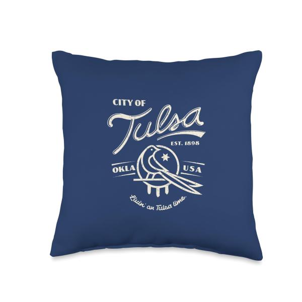 ・Custom made by local Oklahoma artist・100% spun-polyester fabric・Double-sided print・Filled with 100% polyester and sewn ...