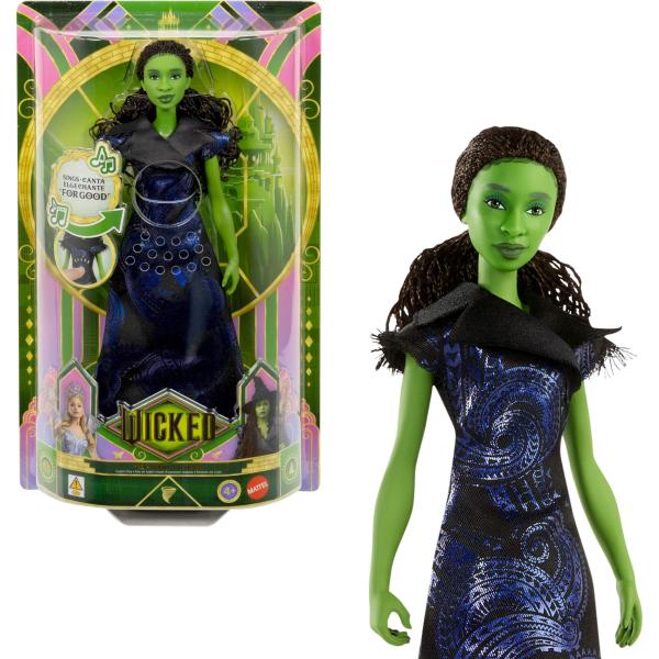 ・Love without limits with Universal Pictures' Wicked: For Good Elphaba singing doll.・Rejoicify in the power from the ico...
