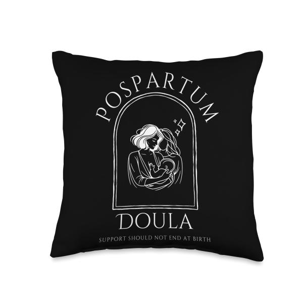 ・A heartfelt design for postpartum doulas and caregivers, emphasizing the importance of ongoing support beyond birth. Pe...
