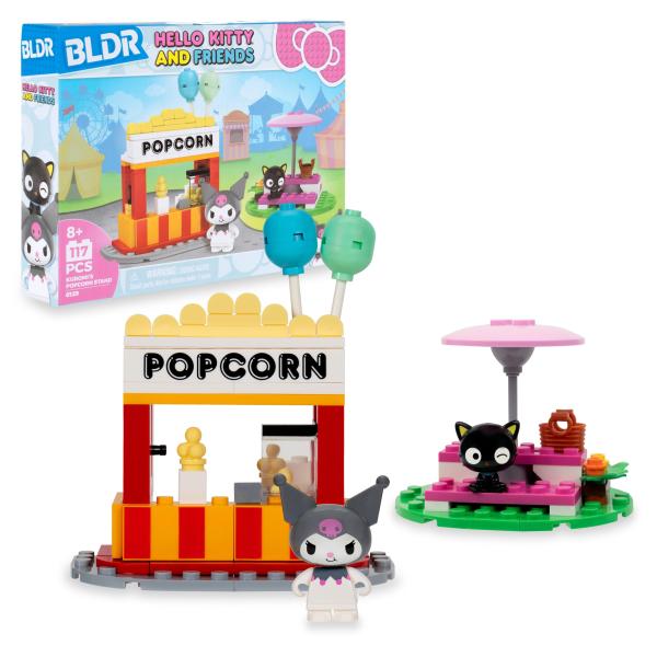 ・KUROMI'S POPCORN STAND Indulge in a delightful popcorn break with Kuromi and Chococat! Create your own whimsical Popcor...