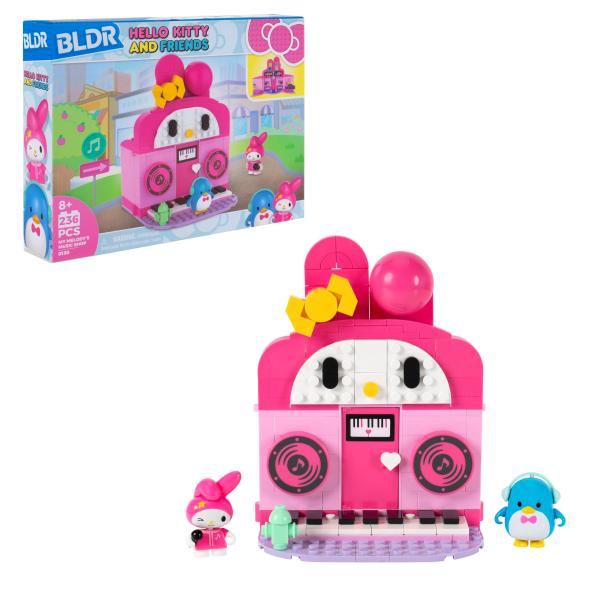 ・MY MELODY'S MUSIC SHOP PLAYSET Join My Melody and Tuxedosam for a joyful musical adventure at My Melody's Music Shop! E...