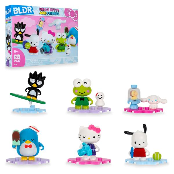 ・BLDR-CNS0226・ARTICULATED FIGURES Collect your favorite characters as fully articulated buildable figures-Hello Kitty, C...
