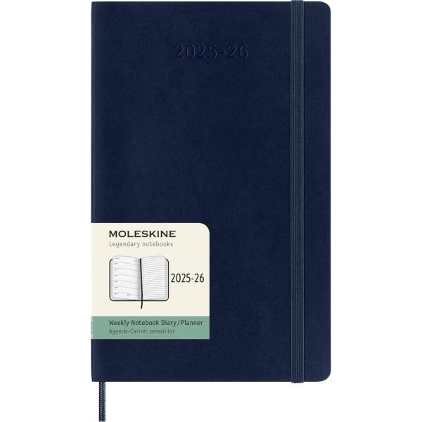 ・MOLESKINE WEEKLY NOTEBOOK PLANNER: Perfect for business, travel, bullet journaling, or fitness tracking. Each week is d...