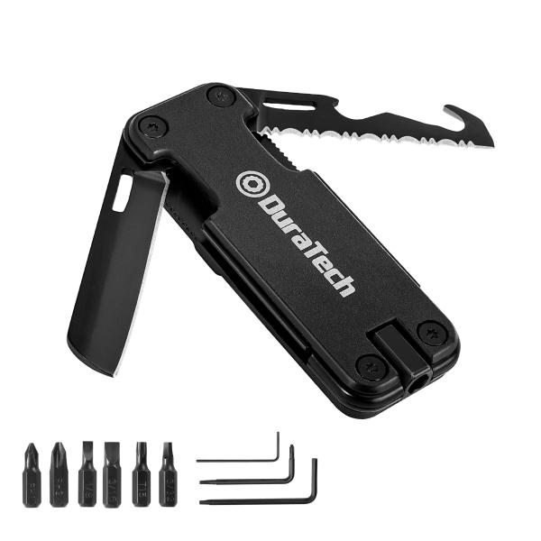 ・All-in-One Compact Design: This 16-in-1 multitool knife features a straight-edge blade, saw, bottle opener, rope cutter...