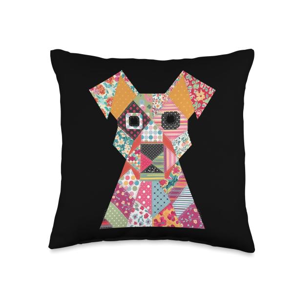 ・Designed with quilters and animal lovers in mind, this patchwork-inspired dog design is a unique way to showcase your h...