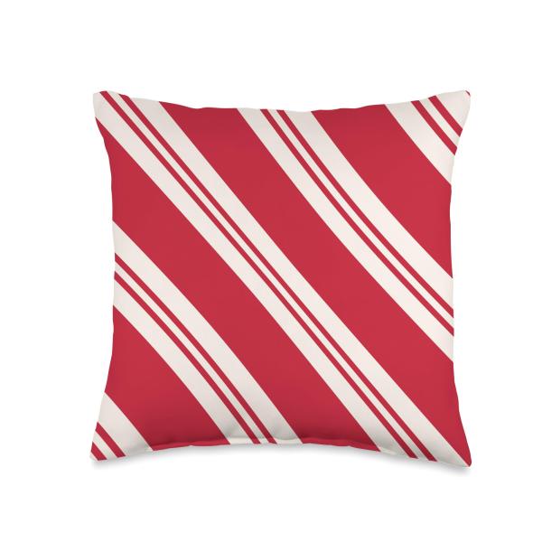 ・Candy Cane Stripe Diagonal Pattern Red is a classical design for Christmas and beyond. The pattern is red, bold, bright...