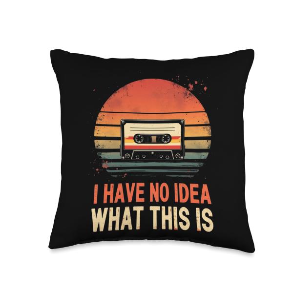・I HAVE NO IDEA WHAT THIS IS Retro Cassette Sunset. Vintage-inspired aesthetic with a bold and cheeky statement・Retro Ca...