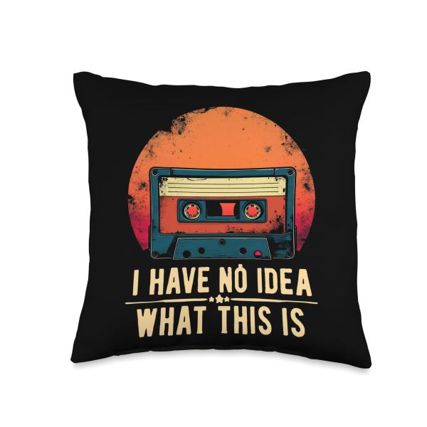 ・I HAVE NO IDEA WHAT THIS IS Retro Cassette. Features a nostalgic cassette tape illustration perfect for retro lovers.・R...