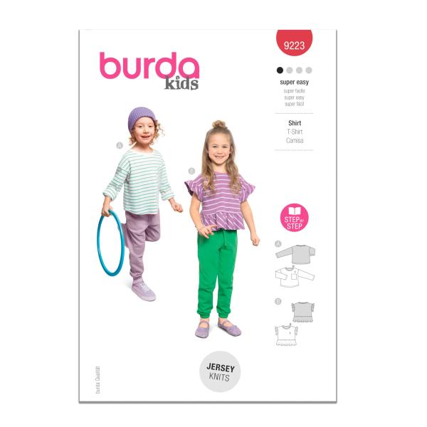・Burdaパターンキットには、生地を切り抜くためのパターンピース、縫製プロセスのガイドとなるステップバイステップの書面と図解の説明、生地とトリムの選択方法、サイズ情報が含まれています。・これらの服の縫製パターンは、子供のサイズ3-10(9...