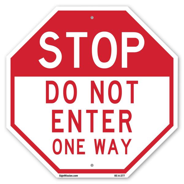 ・DURABLE ALL-WEATHER DESIGN: Our 10 inch X 10 inch commercial-grade signs are made with UV-protected rust and corrosion-...