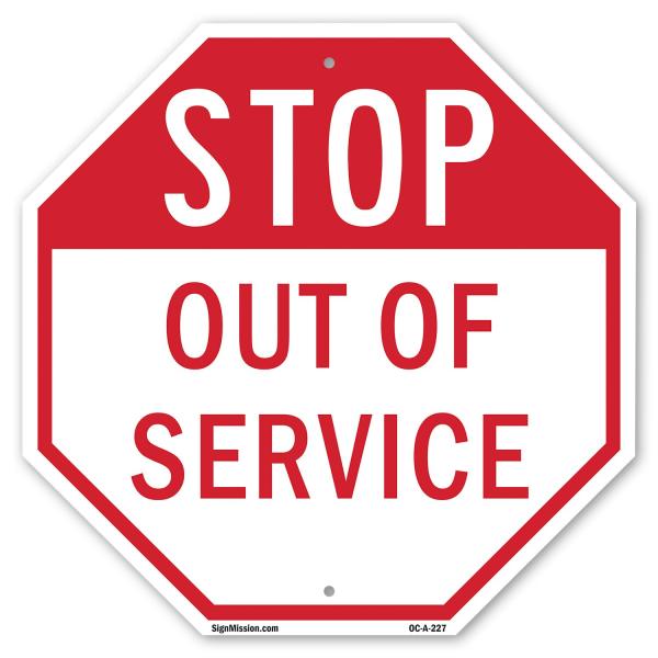 ・DURABLE ALL-WEATHER DESIGN: Our 10 inch X 10 inch commercial-grade signs are made with UV-protected rust and corrosion-...