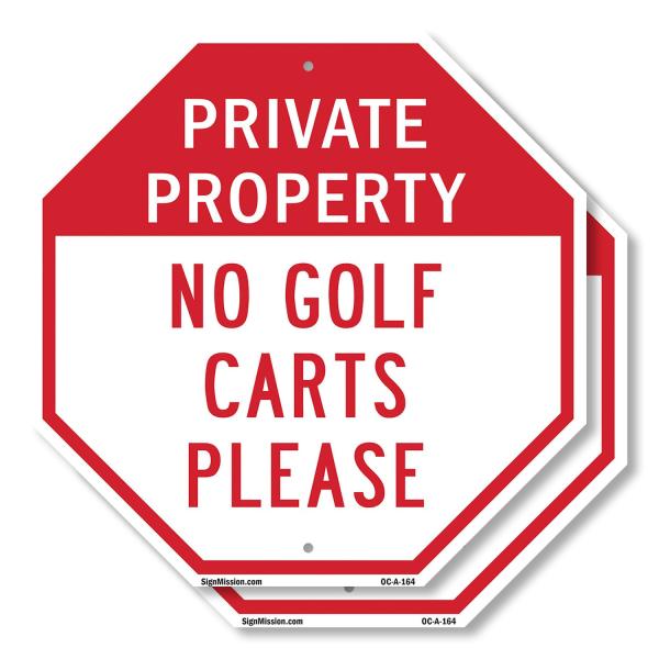 ・DURABLE ALL-WEATHER DESIGN: Our (2 Pack) 10 inch X 10 inch commercial-grade signs are made with UV-protected rust and c...