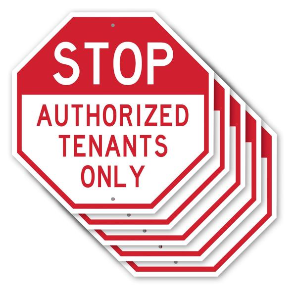 ・DURABLE ALL-WEATHER DESIGN: Our (5 Pack) 10 inch X 10 inch commercial-grade signs are made with UV-protected rust and c...