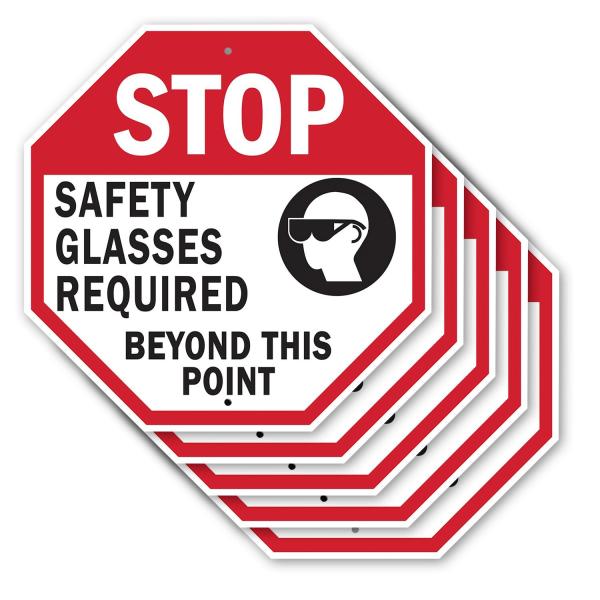 ・DURABLE ALL-WEATHER DESIGN: Our (5 Pack) 10 inch X 10 inch commercial-grade signs are made with UV-protected rust and c...
