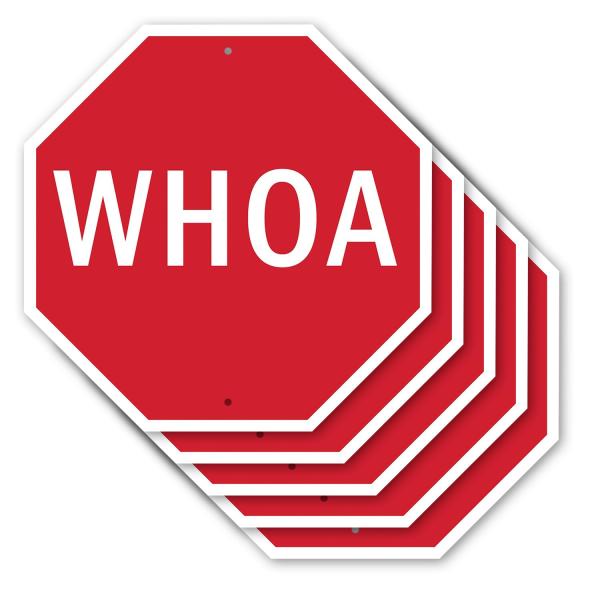 ・DURABLE ALL-WEATHER DESIGN: Our (5 Pack) 10 inch X 10 inch commercial-grade signs are made with UV-protected rust and c...