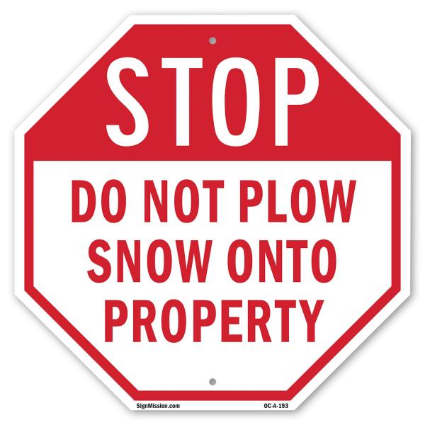 ・DURABLE ALL-WEATHER DESIGN: Our 10 inch X 10 inch commercial-grade signs are made with UV-protected rust and corrosion-...