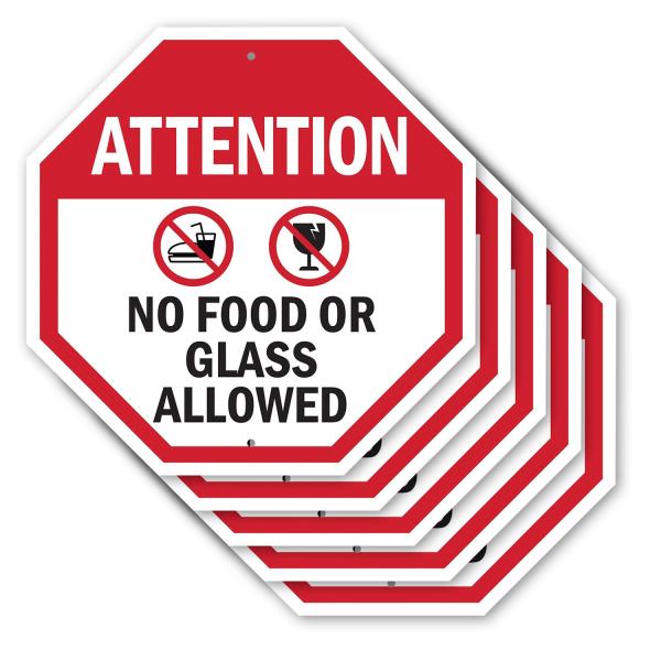 ・DURABLE ALL-WEATHER DESIGN: Our (5 Pack) 10 inch X 10 inch commercial-grade signs are made with UV-protected rust and c...