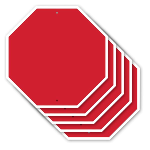 ・DURABLE ALL-WEATHER DESIGN: Our (5 Pack) 10 inch X 10 inch commercial-grade signs are made with UV-protected rust and c...