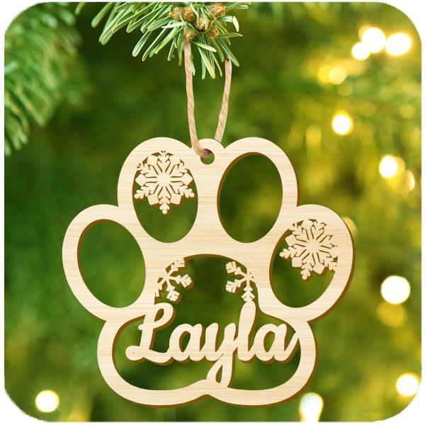 ・UNIQUE CHRISTMAS TREE ORNAMENTS:Celebrate 2025 by decorating the Christmas tree with personalized wooden Christmas orna...