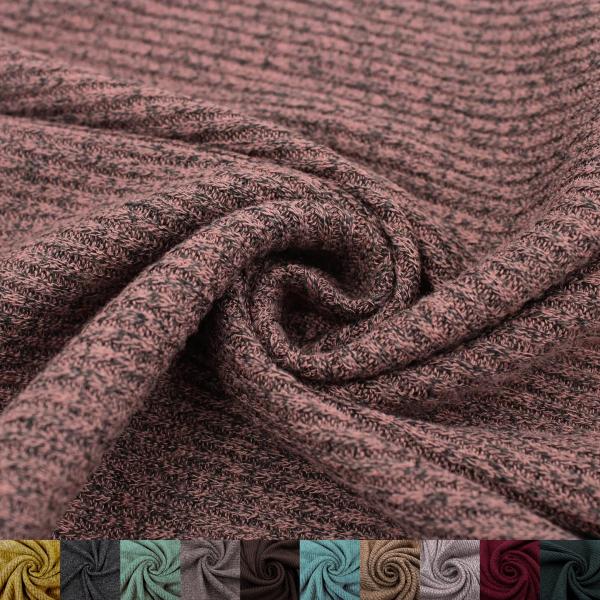 ・This 2x2 Hacci brushed fabric is made of 82% rayon for softness and breathability, 13% polyester for durability and sha...