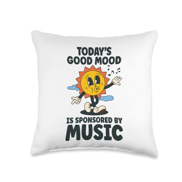 ・This design is perfect for music lovers who live for the rhythm. It radiates positivity and humor with retro style. Gre...