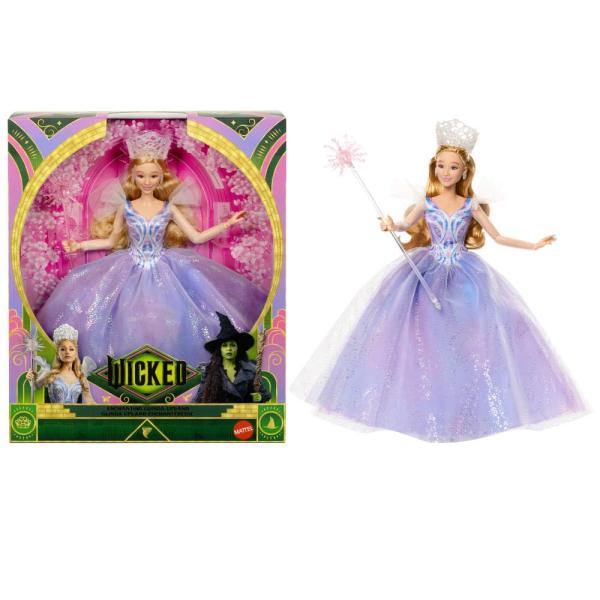 ・Kids can make their toy collection Glinda-fied with Universal Pictures' Wicked: For Good Enchanting Glinda Fashion Doll...