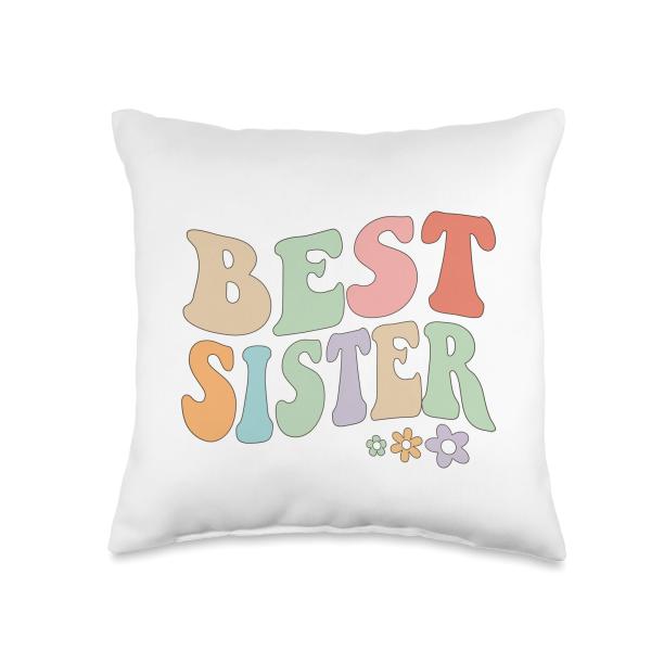 ・BEST SISTER - Looking for a great gift idea for your sister? Check out our cool sister design! This graphic features a ...