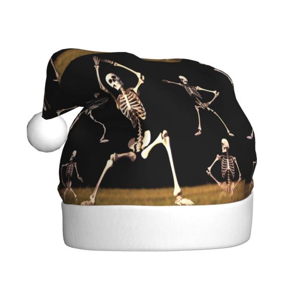 ・Perfect Christmas Accessory: These - Skeletons Yoga - Christmas Hats, Both Men And Women. Gift Them To Your Friends, Lo...