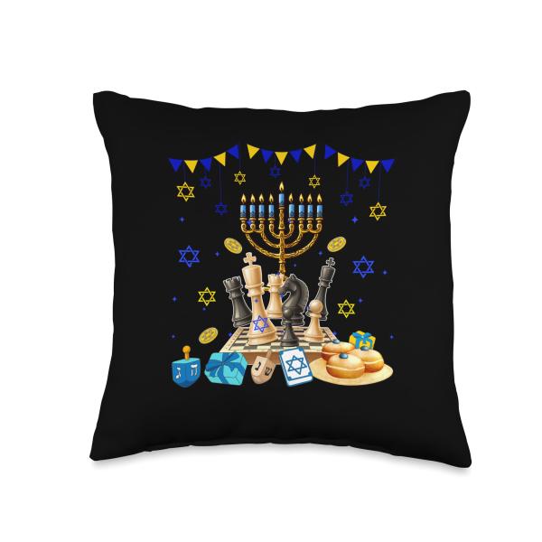 ・This Chess Equipment Player LoverHanukkah Jewish Menorah costume is for dad, mom, grandma, grandpa, uncle, aunt, auntie...